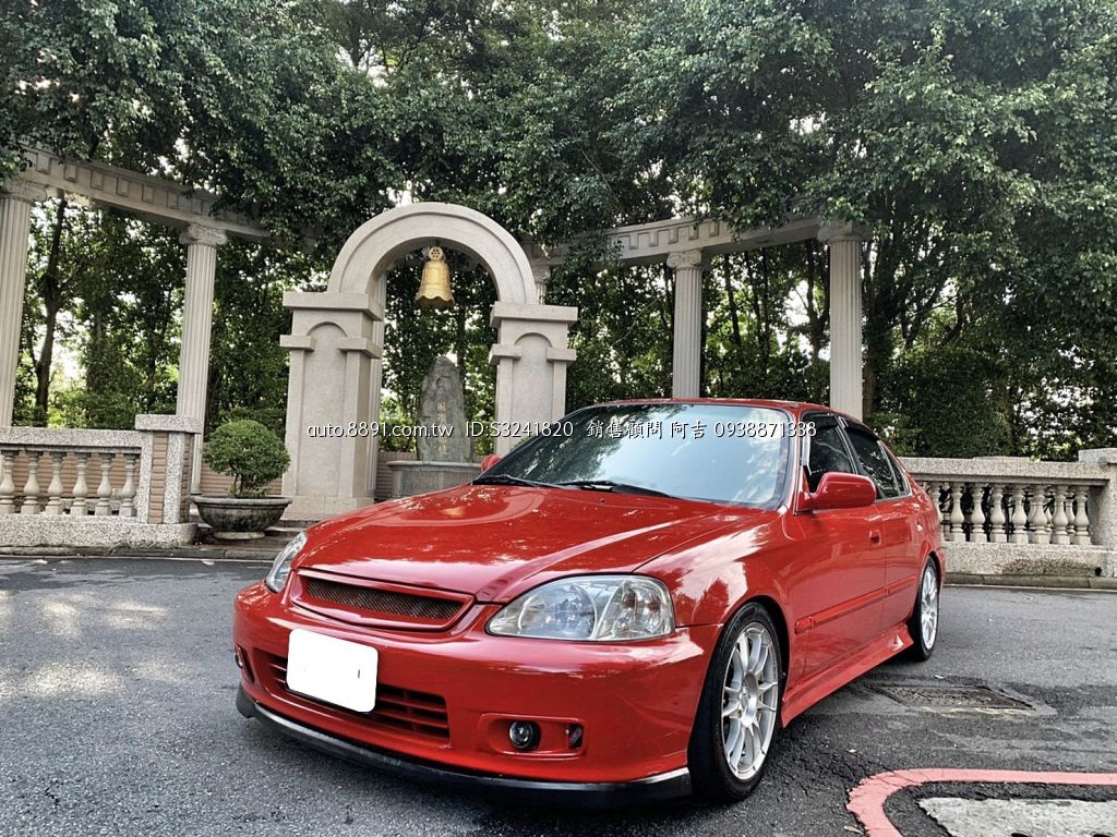 Honda/本田 Civic K8-【說真的 你有看過這麼騷包的K8嗎? 魅力騷包紅精品又加分的概念】 可分期