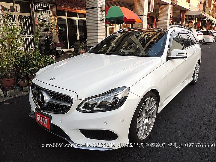 嚴選專區 - Mercedes-Benz/賓士 E-Class Estate-★稀有未領牌日規E300 AMG ESTATE 4MATIC+選配23P+環景★