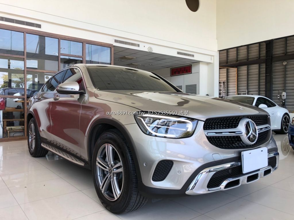 Mercedes-Benz/賓士 GLC Coupe-鴻騏 2019/20年式 GLC200 Coupe 23P 原廠保固中 中部一手