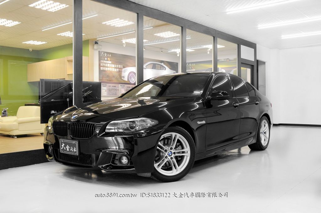 BMW/寶馬 5-Series Sedan-M-Sport.天窗.HID遠近轉向.18圈.記憶.電熱椅.大螢幕.換檔撥片