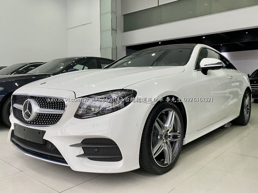 Mercedes-Benz/賓士 E-Class Coupe-『台總車業』E300 Coupe AMG 歐規 正19 23p 全景天窗 全新車