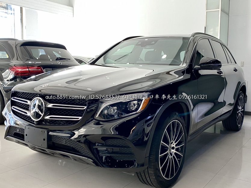 Mercedes-Benz/賓士 GLC-『台總車業』GLCC300 23p AMG 夜色套件 20框 全景 4鍵 滿配