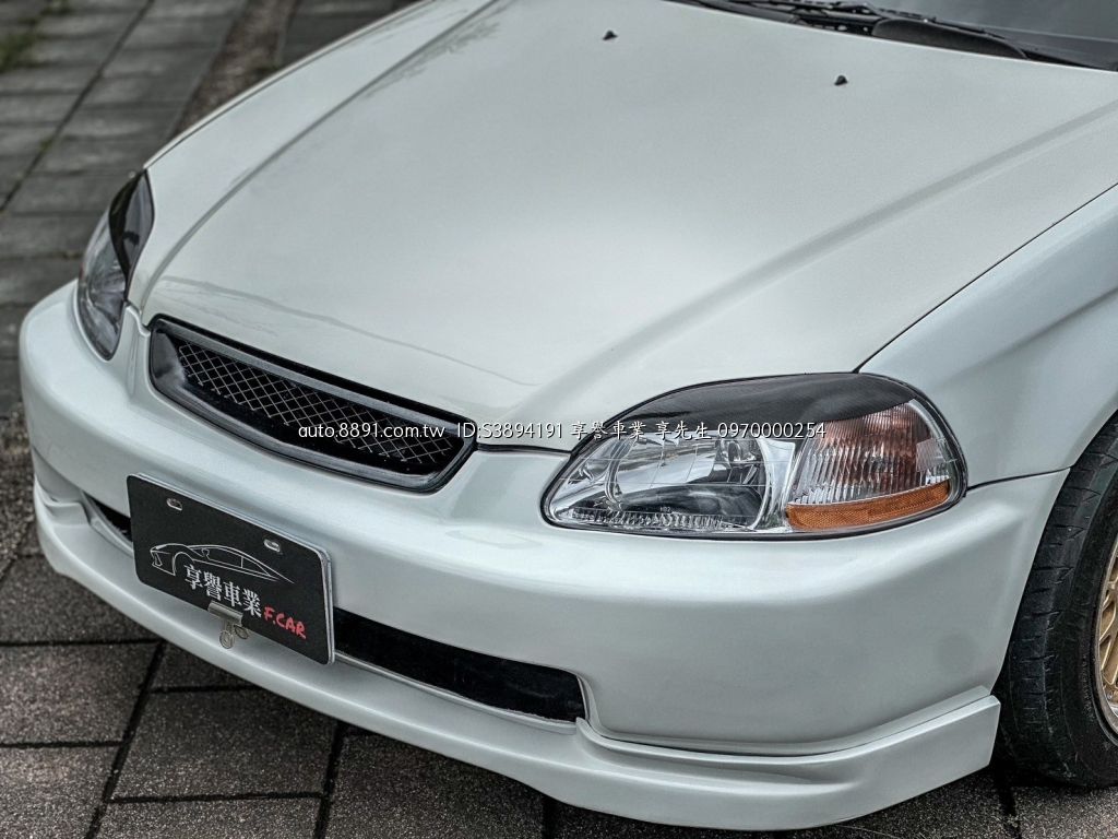 Honda Civic K8 1997年二手車 10.8萬 新北市-享譽車業 | 8891汽車