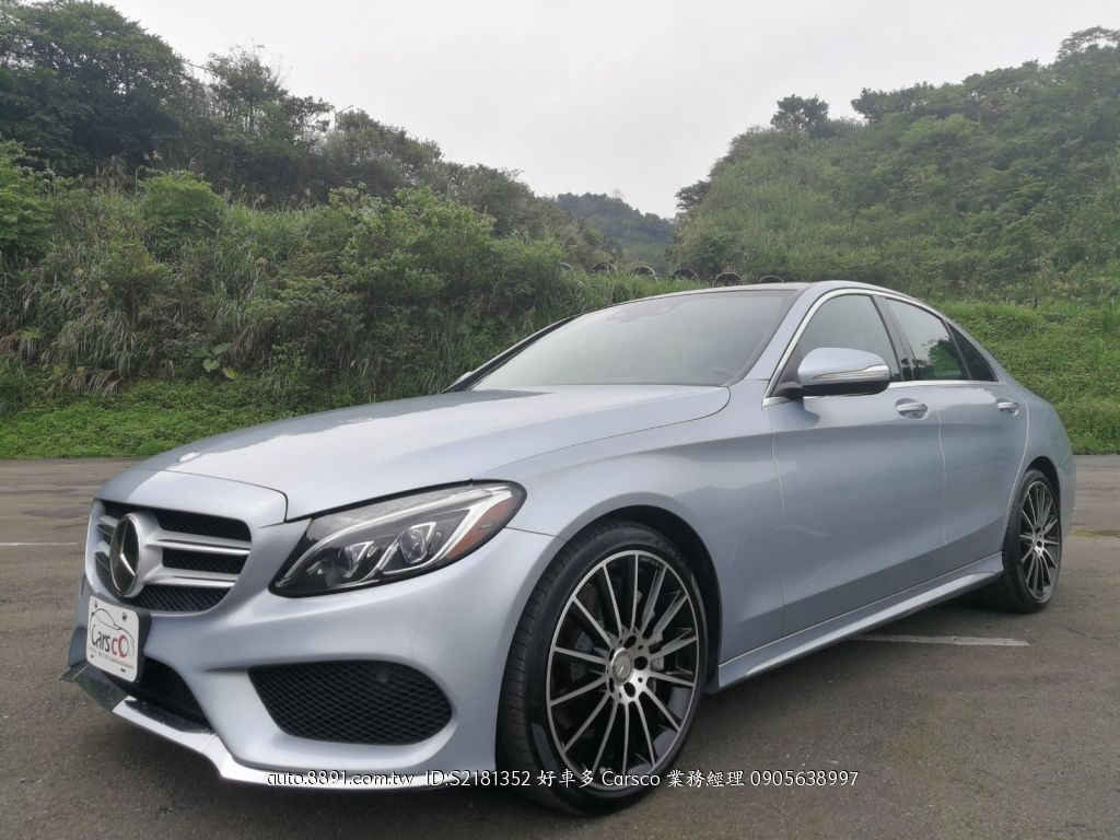 Mercedes-Benz/賓士 C-Class Sedan-M-Benz 2015 C300 AMG 極稀有 23P #067621