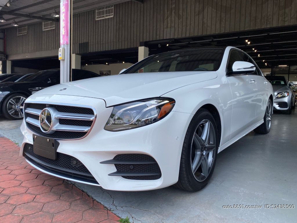 Mercedes-Benz/賓士 E-Class Sedan-2019年式 Benz W213 E300 AMG 4MATIC 23P跟車