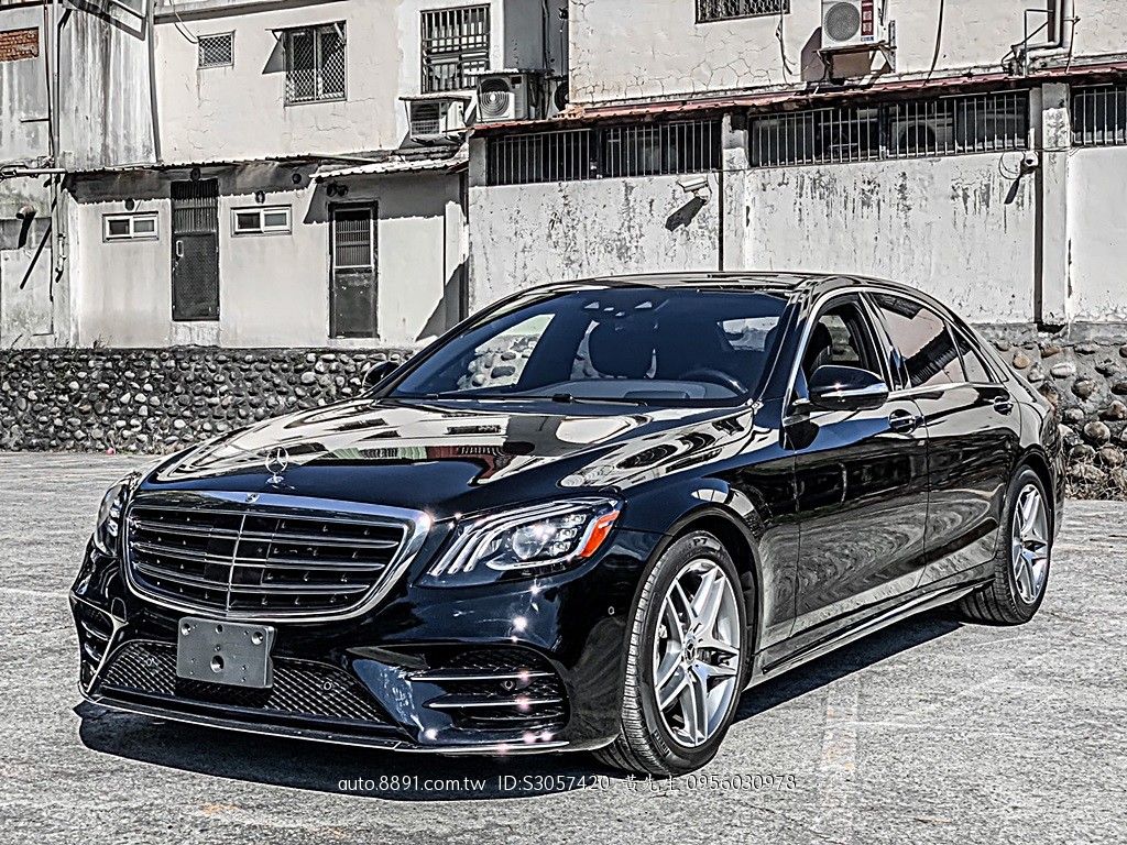 Mercedes-Benz/賓士 S-Class Sedan-長軸豪華版 正 2018 S450 AMG 23P自動跟車/抬頭顯示/柏林之音