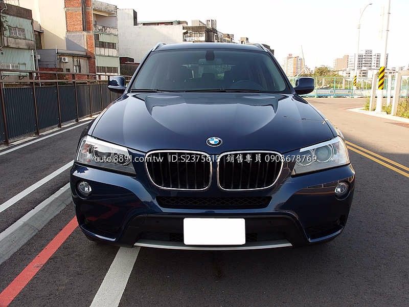 BMW/寶馬 X3-BMW/X3/20D柴油 原廠保養 實車在店 里程保證 歡迎鑑賞/可全貸