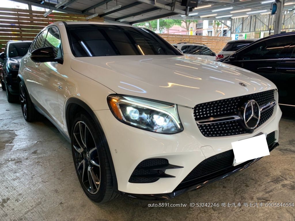 Mercedes-Benz/賓士 GLC Coupe-2018 GLC43 23p 抬顯 跑車排氣管 柏林之音 電子懸吊