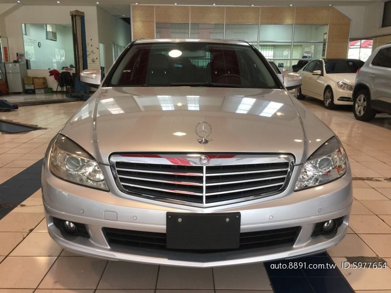 Mercedes-Benz/賓士 C-Class Sedan-總代理中華賓士 W204 C200K 1800cc漂亮上市 (2008年式)