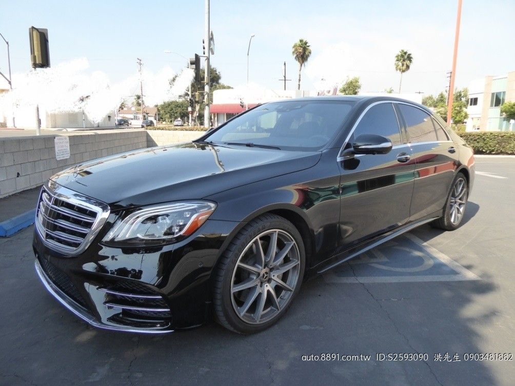 Mercedes-Benz/賓士 S-Class Sedan-2017 S450 AMG 23P智慧駕駛 抬頭顯示 冷熱通風按摩椅 低里程