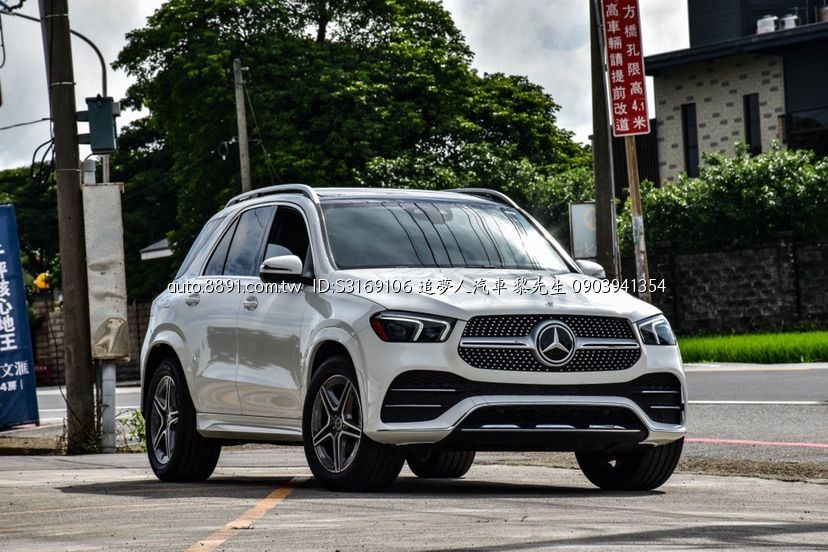 Mercedes-Benz/ eʿ GLE-2021 GLE350 AMG P20進階跟車 多光束頭燈 抬顯 #8168