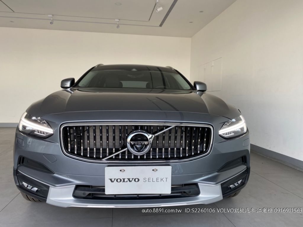 Volvo/富豪 V90 Cross Country-VOLVO原廠認證凱桃嚴選中古車2019年式 V90CC T6 勁階裝備版 鐵灰