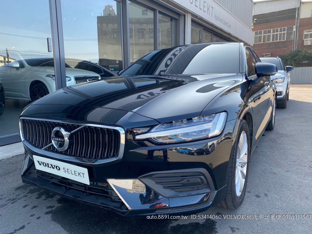 Volvo/富豪 S60-VOLVO桃園原廠認證凱桃汽車2021年式New S60 B4m版 48V輕油電