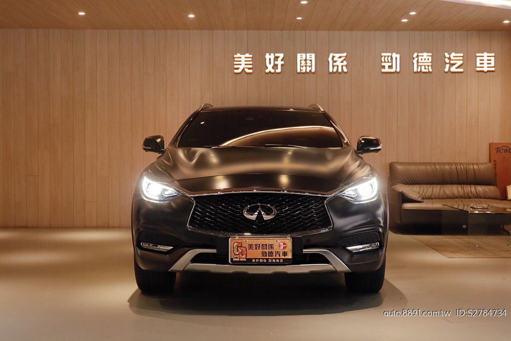 Infiniti/極致 Q30-幸福銷售員㊣ 正2018 QX30 2.0T 旗艦款 消光黑車膜 ACC跟車