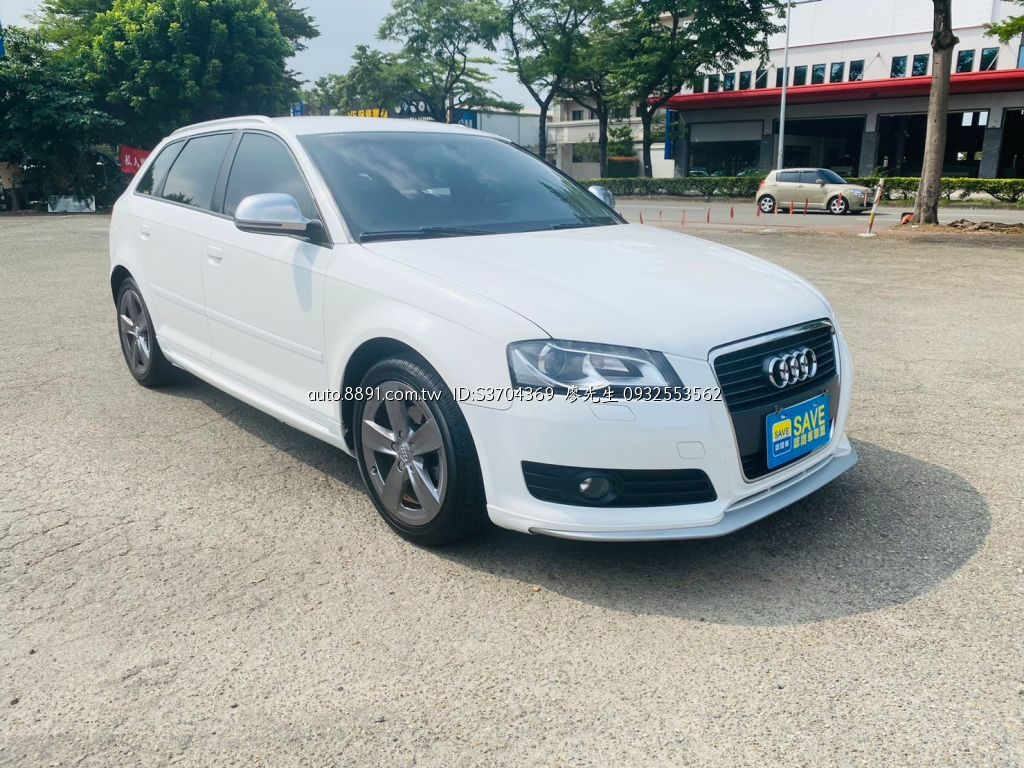 Audi A3 5D 2009年二手車 23.8萬 台中市-川弘中古車 | 8891汽車