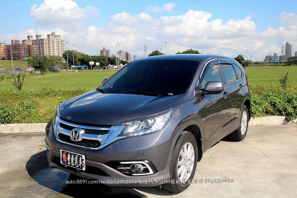 嚴選專區 - Honda/本田 CR-V-*(年終優惠 4.5代) 16年CRV2.4灰~豐隆嚴選0頭款低月付專案~*