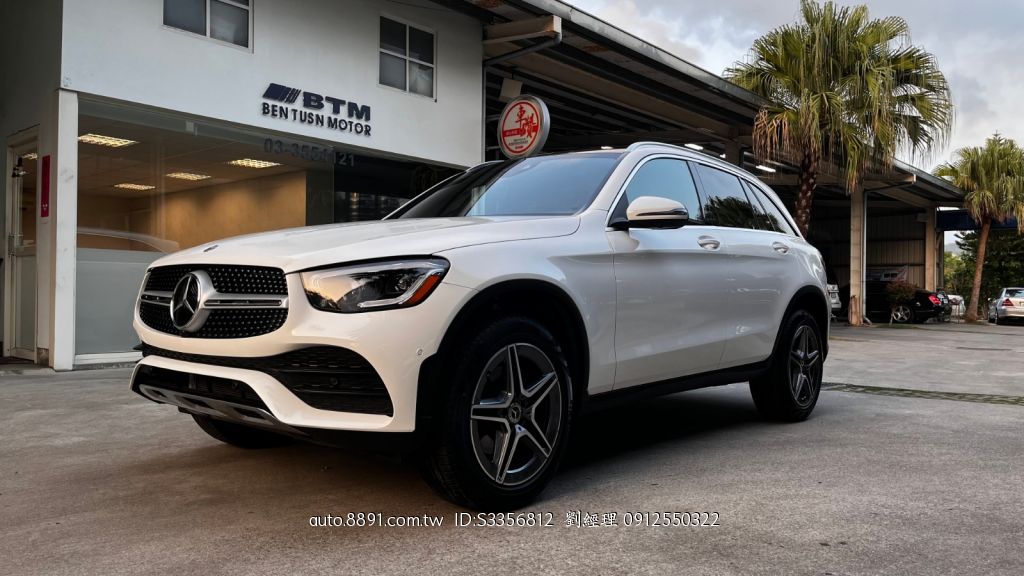 Mercedes-Benz/賓士 GLC-2022年生產,有23P,360環景攝影,外觀,內裝運動版套件