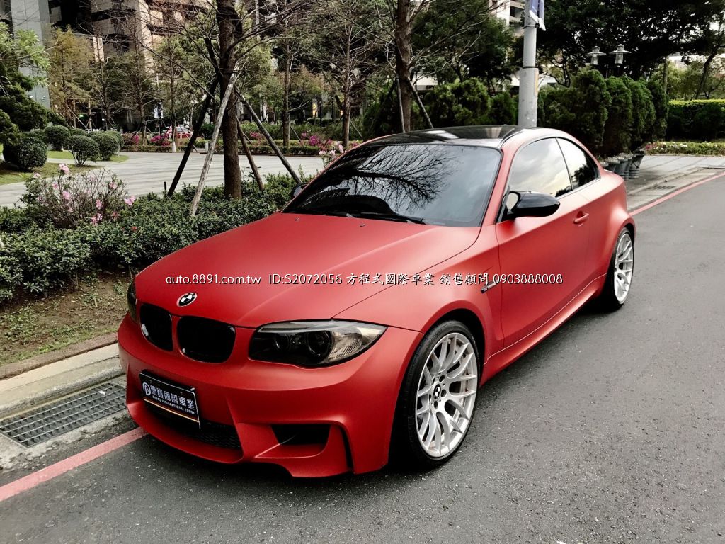 BMW/寶馬 M1-BMW 1M 總代理 一手車 實跑4000KM 限量經典 M-POWER
