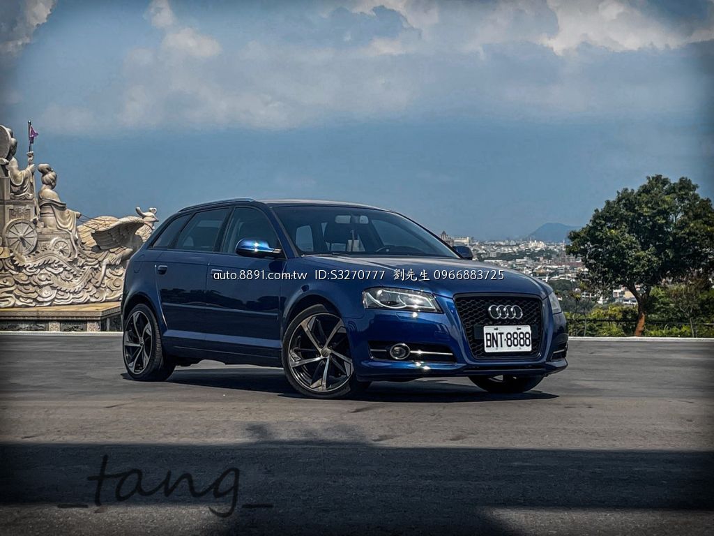 Audi/ W A3 5D-☑️免頭款☑️全額貸☑️零元交車☑️月繳5000☑️軍公教專案快速審核過件