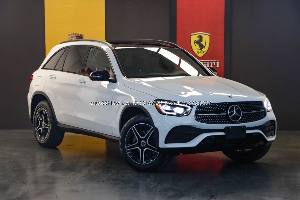 Mercedes-Benz/賓士 GLC-23P、多光束、前後雷達、360環景、抬頭顯示器、五顆滿鍵、全新滿配