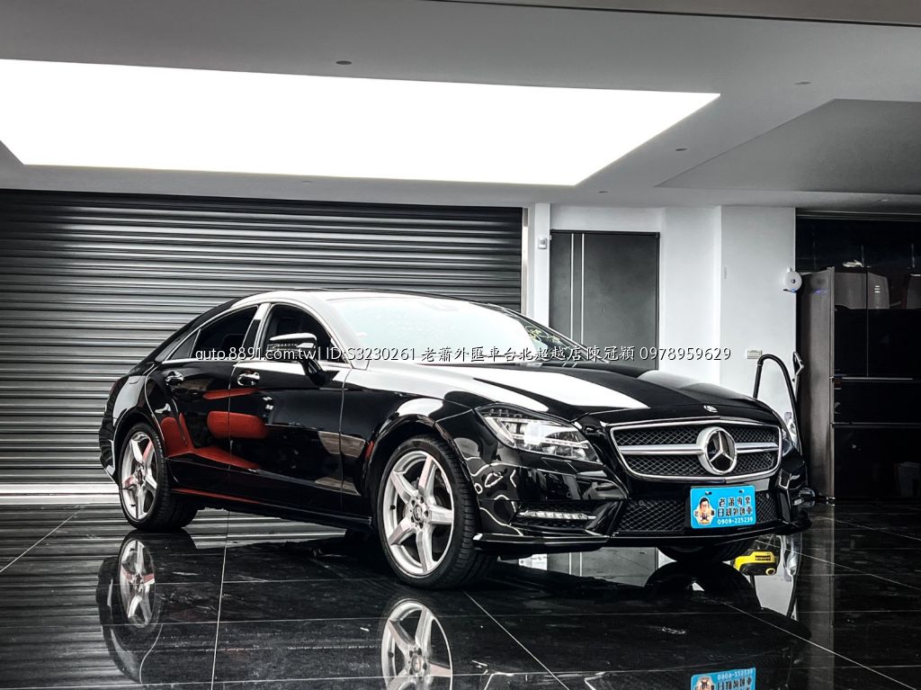 Mercedes-Benz/賓士 CLS-日規CLS350絕美大海豚 23P 低里程 原廠鈑件+原漆 通風椅+動態座椅