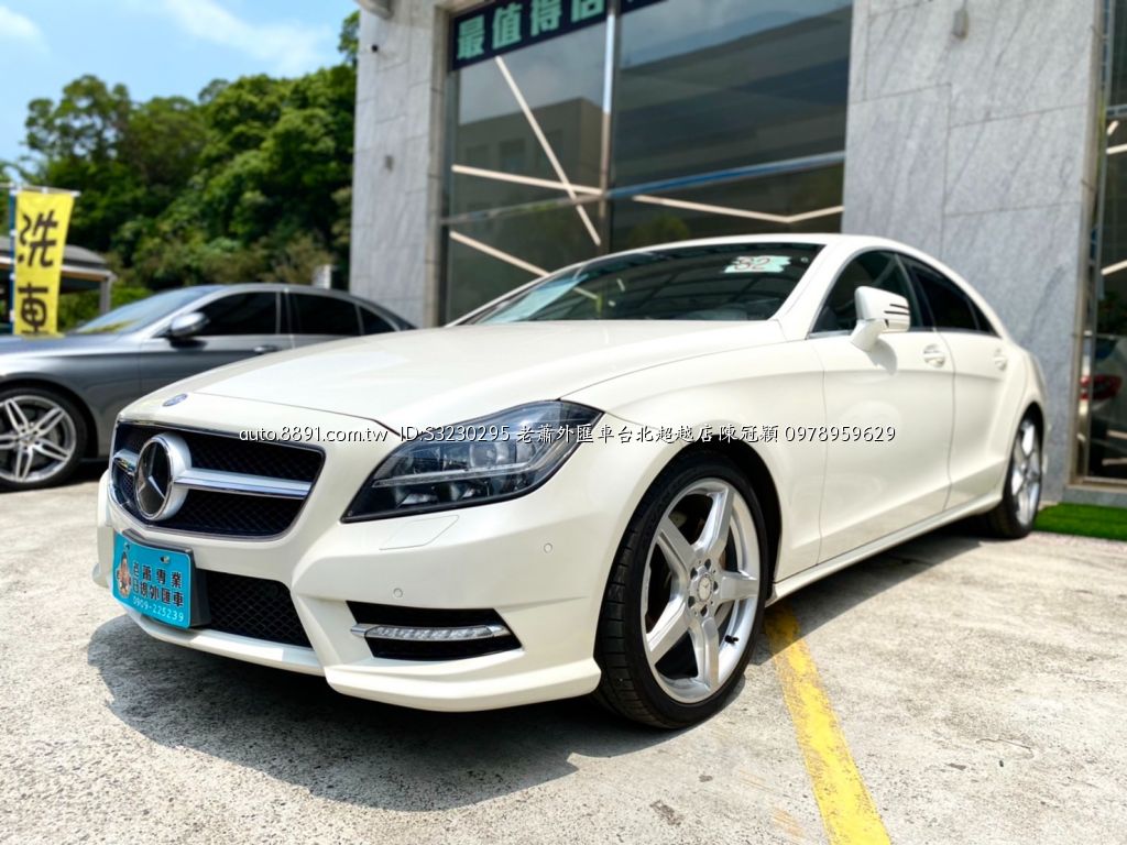 Mercedes-Benz/賓士 CLS-日規CLS350絕美大海豚 23P 低里程 原廠鈑件+原漆 電動遮陽簾