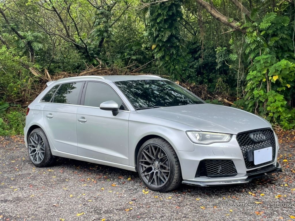 Audi/奧迪 A3 5D-信用小白 雙證件就可貸 利率2.8%起 特色改裝