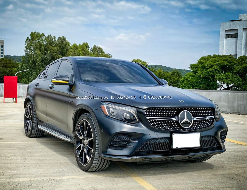 Mercedes-Benz/賓士 GLC Coupe-43Coupe 四鍵 23P 夜色套件 四座電熱椅 電懸 柏林 車身升降