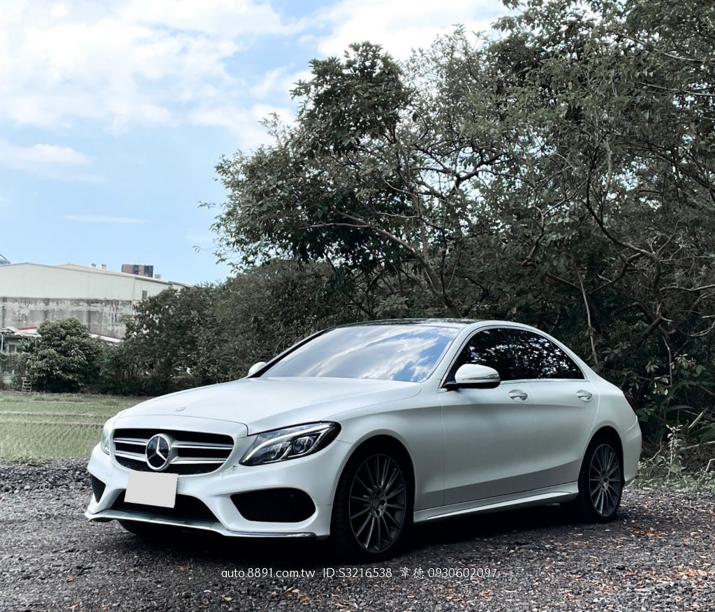 Mercedes-Benz/賓士 C-Class Sedan-有23P有23P有23P 柏林之音 雙魚眼 IKEY全套 不香嗎?