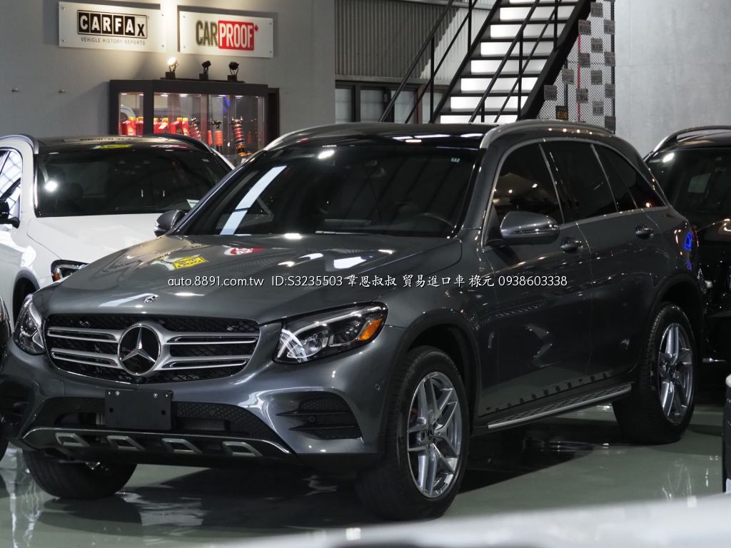 Mercedes-Benz/賓士 GLC-GLC300 SUV 23p 夜色 柏林 amg 魚眼 天窗 2019