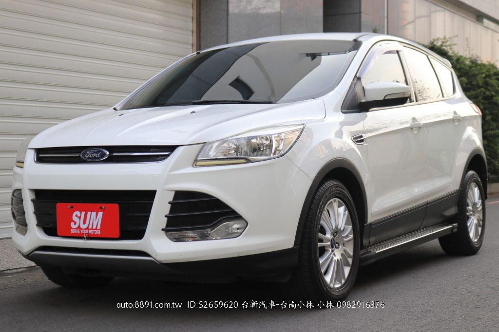 嚴選專區 - Ford/福特 Kuga-台南小林-KUGA 一手車 原版件 定期保養 里程保證 安全性操控性高