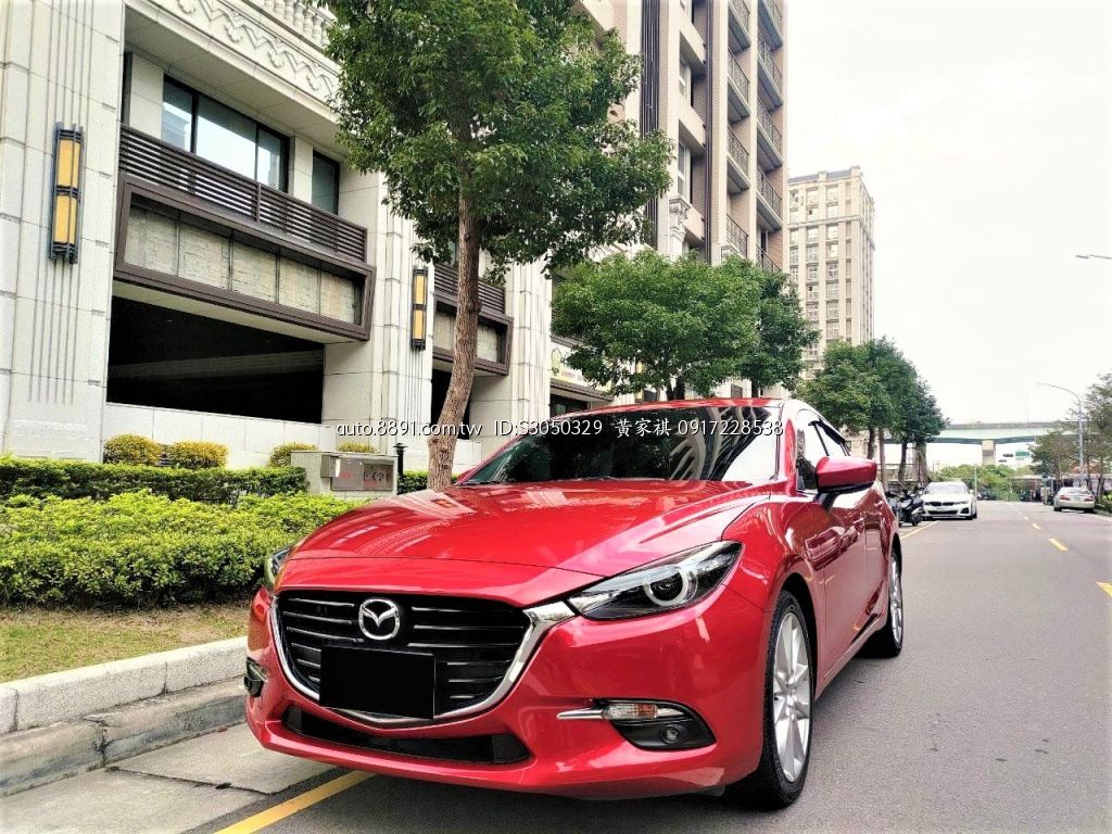 SUM祺悅~家祺車業 馬自達/Mazda-【琪琪嚴選】小改ikey、盲點、18吋圈、EPB、保證3萬Km、原廠保養、原鈑件-8891中古車網