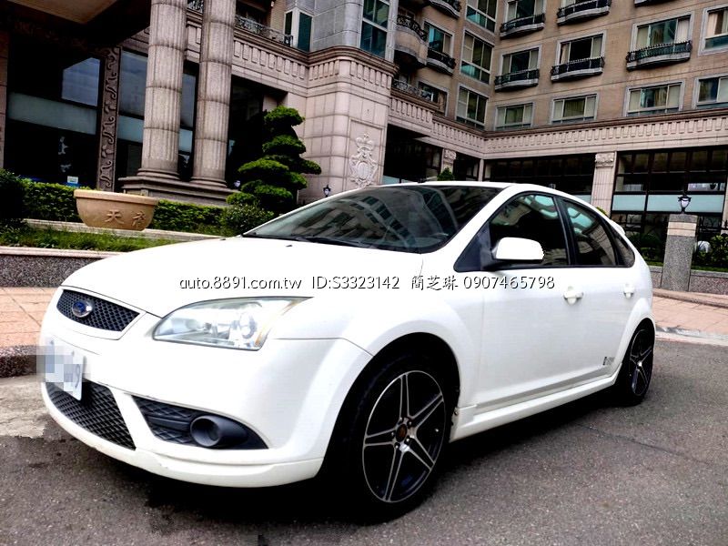Ford/福特 Focus 5D-FOCUS.07年5D頂級天窗.實車實價9.8萬認證車3500交車月付3999元